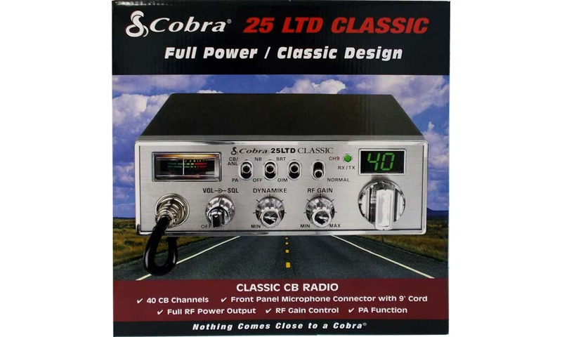 Cobra 25LTD Classic 40 Channel CB Radio